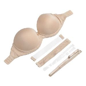 Intimates & Sleepwear | Clear Strap Convertible Padded Backless Bra ...